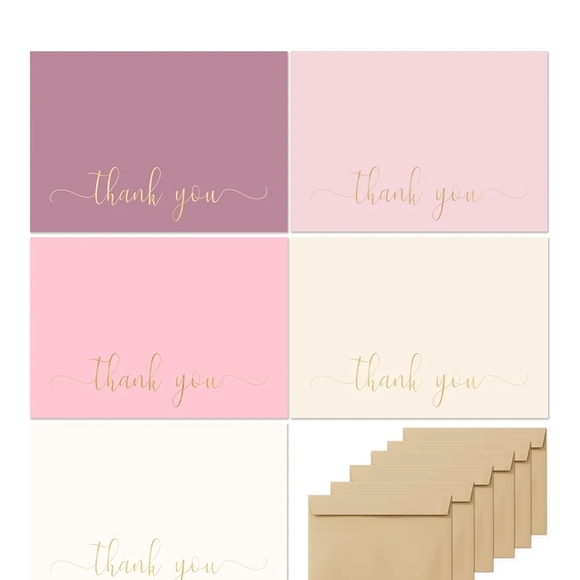 Design | Thank You Card Set With Envelopes | Poshmark